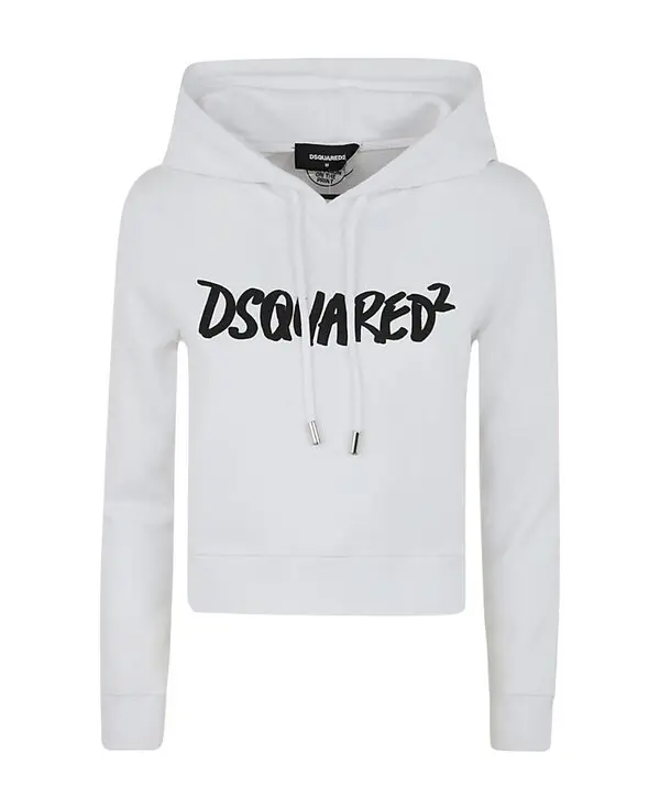 Dsquared2 Cropped Onion Hoodie