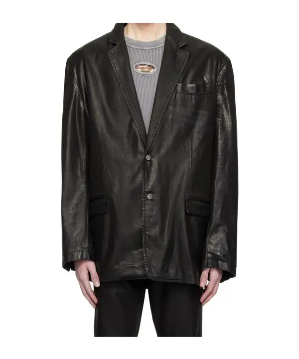 DIESEL® Long-sleeve Denim Blazer