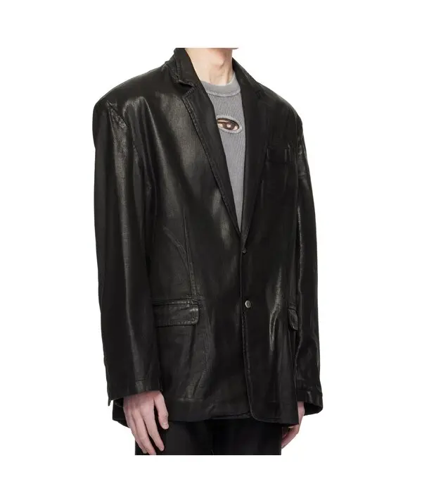DIESEL® Long-sleeve Denim Blazer