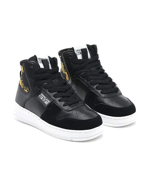 Versace Barocco-panel High-top Sneakers
