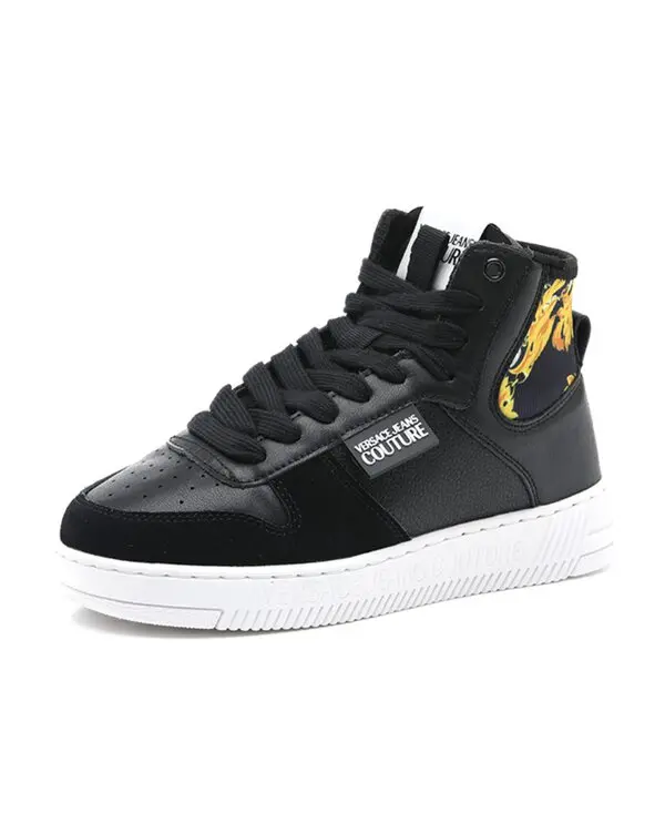 Versace Barocco-panel High-top Sneakers