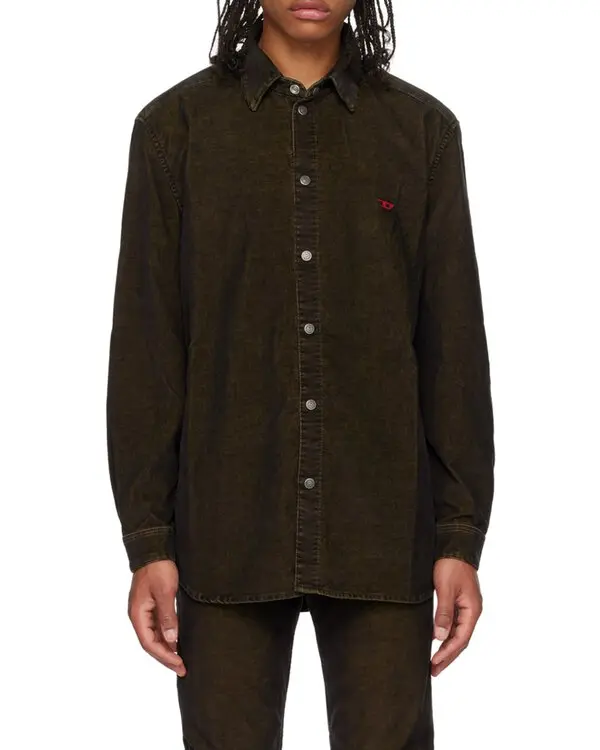 DIESEL® D-simply-over Stretch-cotton Shirt