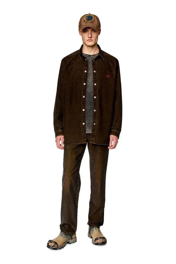 DIESEL® D-simply-over Stretch-cotton Shirt