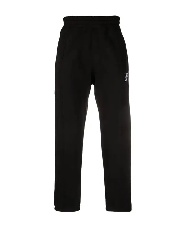 Neil Barrett Logo-embroidered Elastic-waist Track Pants