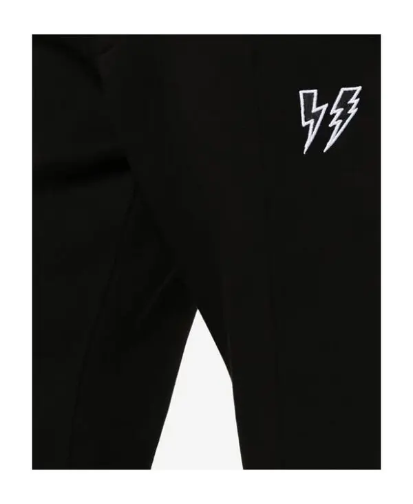 Neil Barrett Logo-embroidered Elastic-waist Track Pants