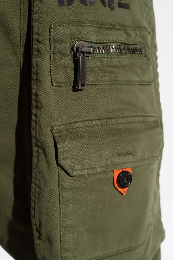 Dsquared2 Logo Printed Cargo Shorts