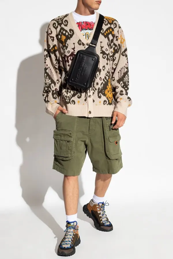 Dsquared2 Logo Printed Cargo Shorts