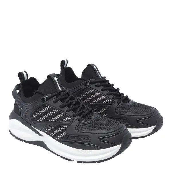 Dsquared2 Dash Panelled Mesh Lace-up Sneakers