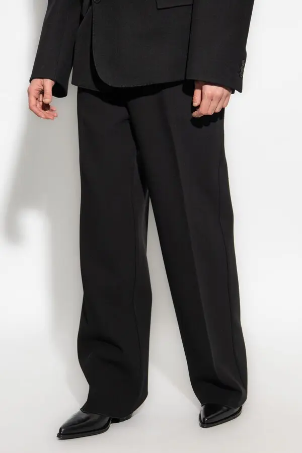 Off-White Straight Leg Tailored Trousers