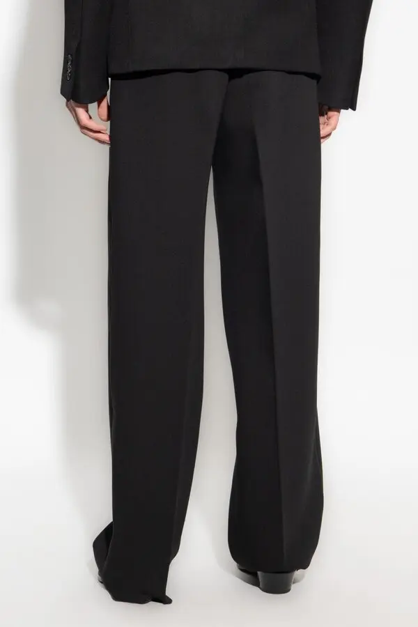 Off-White Straight Leg Tailored Trousers