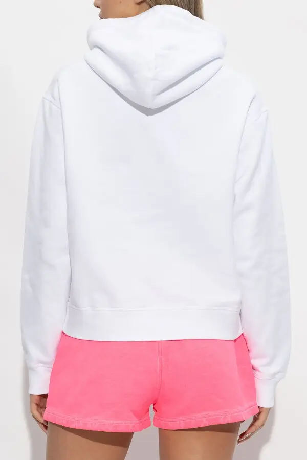 Dsquared2 Logo Printed Drawstring Hoodie