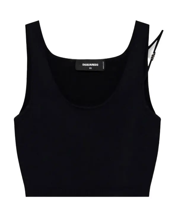 Dsquared2 Sleeveless Crop Top