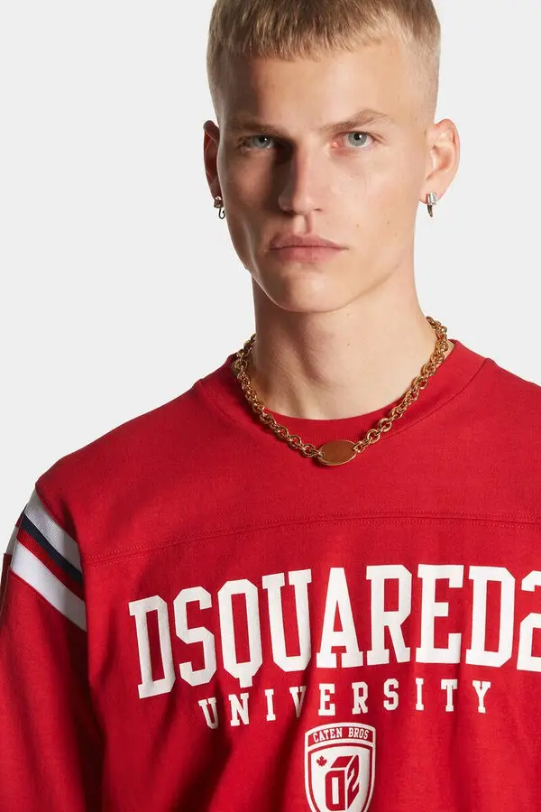 Dsquared2 Logo Printed Crewneck T-shirt