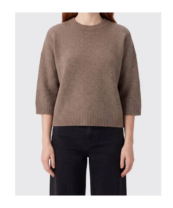 Loulou De Saison Azali Short Sleeve Knitted Sweater