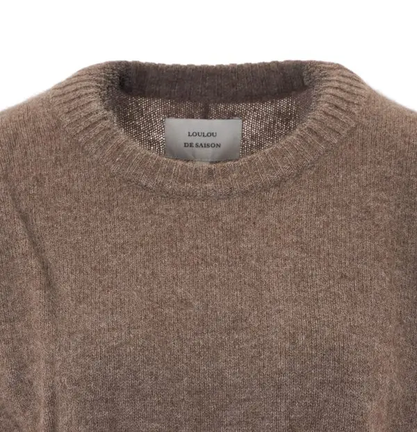 Loulou De Saison Azali Short Sleeve Knitted Sweater