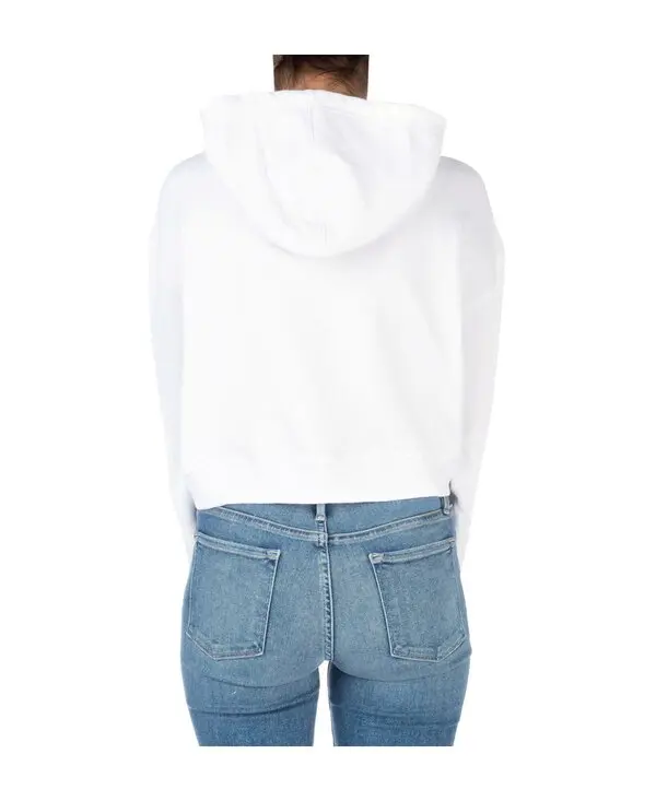 Stella McCartney Logo Print Cropped Hoodie