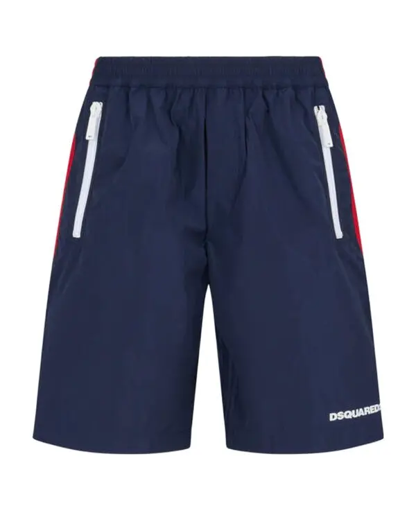 Dsquared2 Logo Printed Knee-length Shorts
