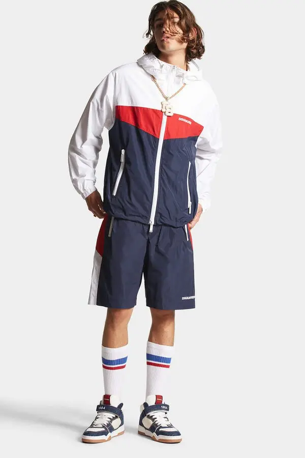 Dsquared2 Logo Printed Knee-length Shorts
