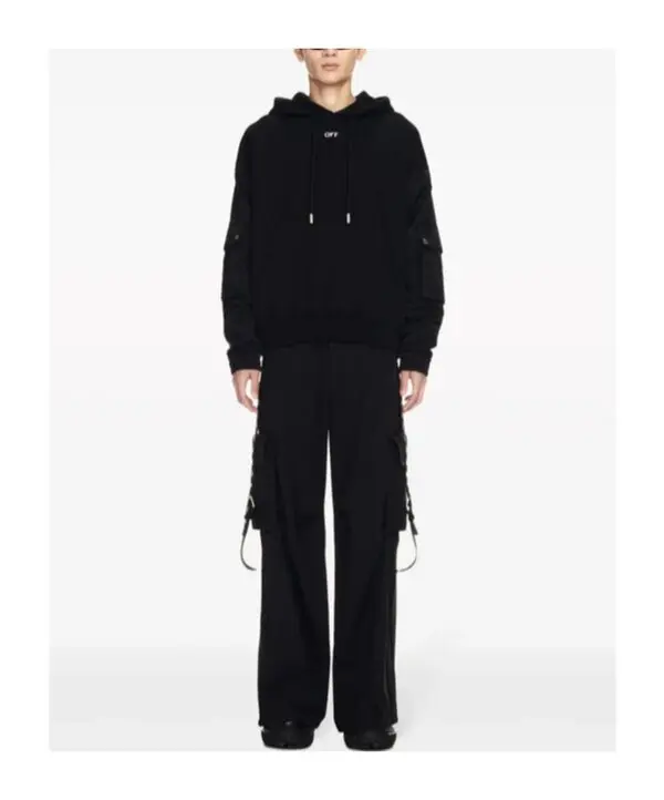Off-White Logo-print Cotton Hoodie