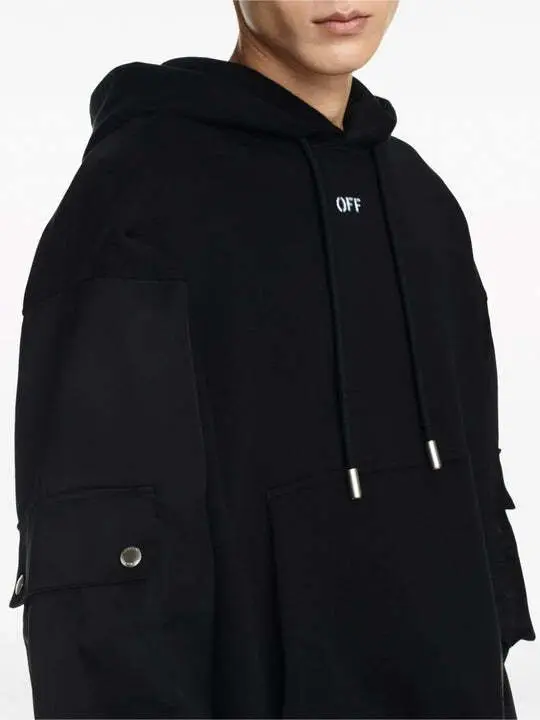Off-White Logo-print Cotton Hoodie