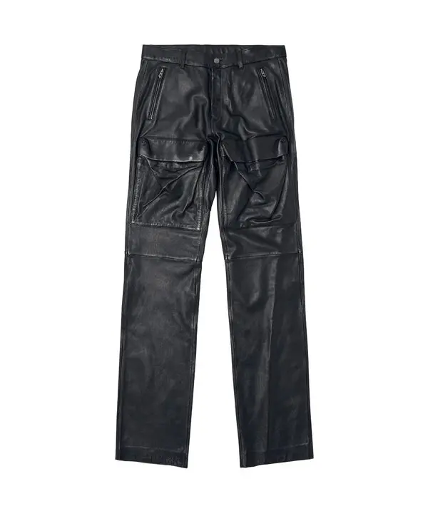 DIESEL® P-gast Leather Trousers