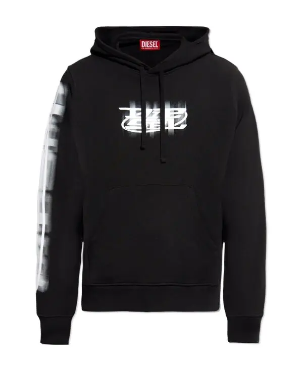 DIESEL® S-ginn-hood-n Drawstring Hoodie