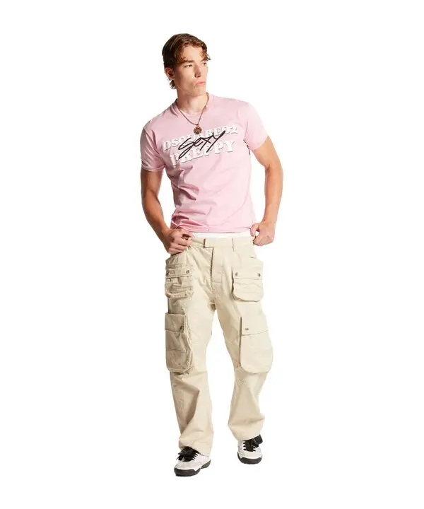 Dsquared2 Logo-print Cargo Pants - White