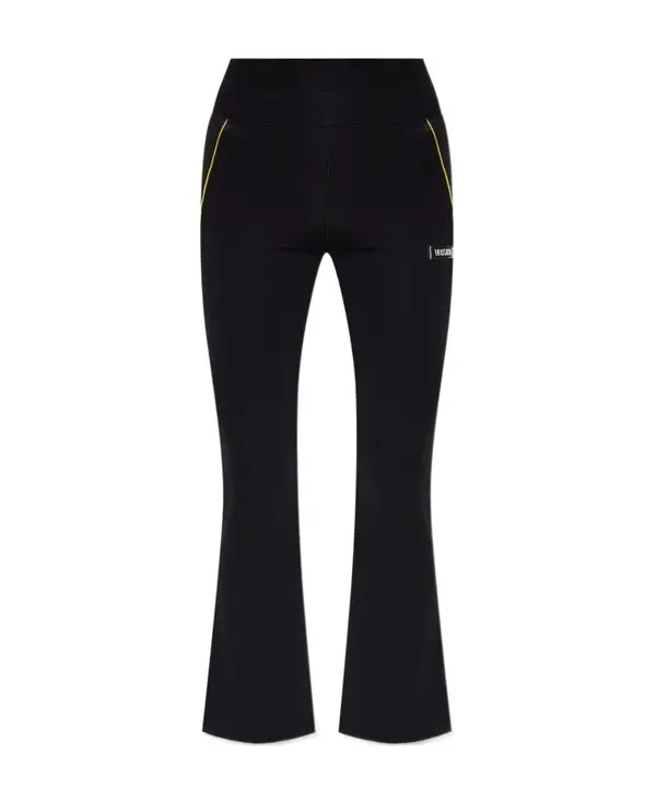 Versace Logo-patch Training Trousers - Black