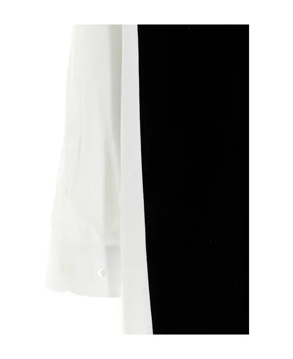 MAISON MARGIELA Spliced Knitted Shirt