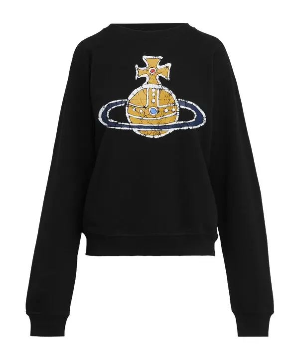 VIVIENNE WESTWOOD Orb Printed Crewneck Sweatshirt