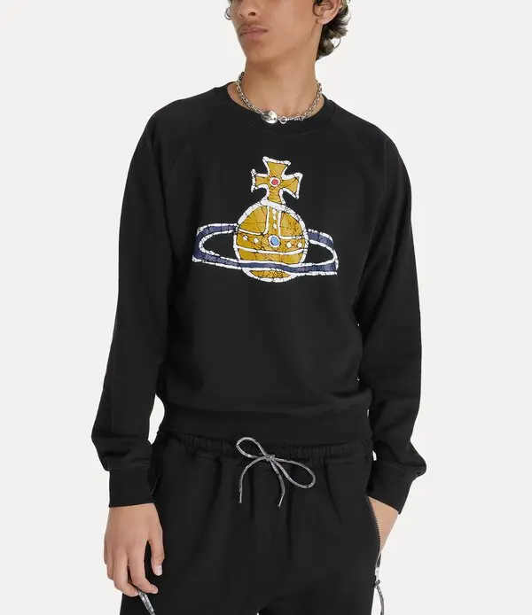 VIVIENNE WESTWOOD Orb Printed Crewneck Sweatshirt