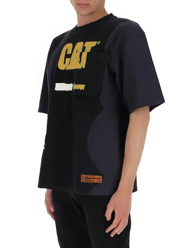 Heron Preston X Caterpillar Logo-print T-shirt