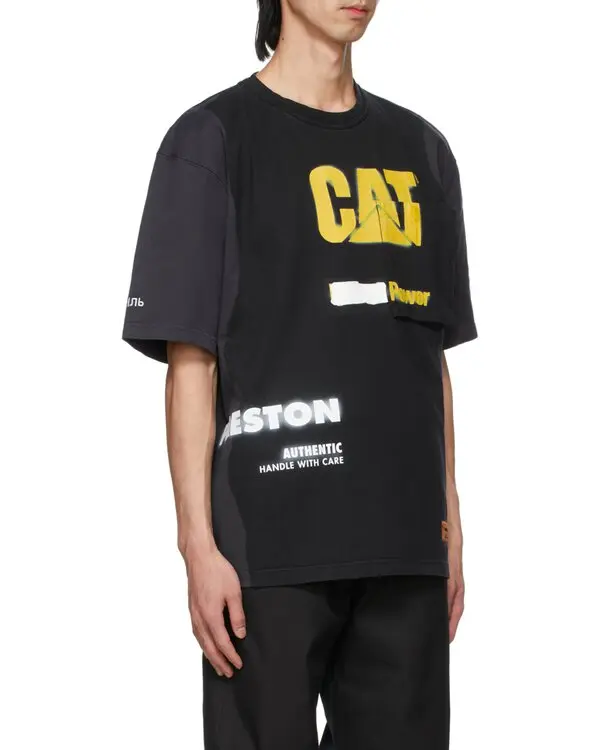 Heron Preston X Caterpillar Logo-print T-shirt