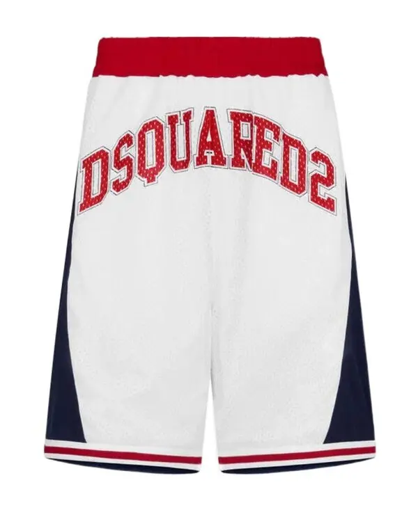 Dsquared2 Logo-print Panelled Shorts