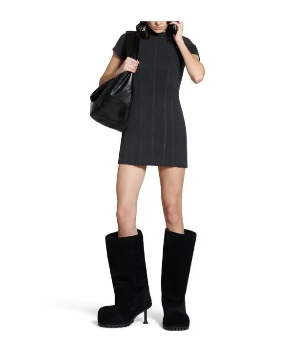 Balenciaga Corseted Mini Dress