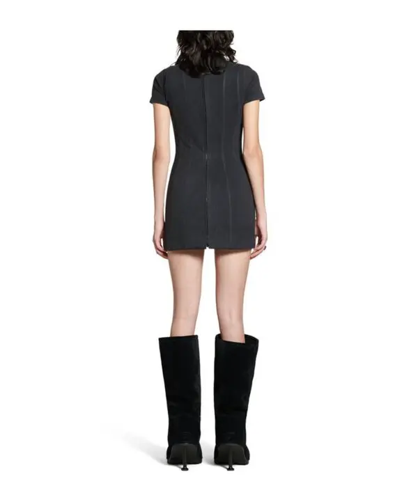 Balenciaga Corseted Mini Dress