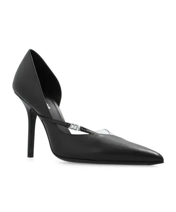 Dsquared2 Icon Plaque Stiletto Pumps