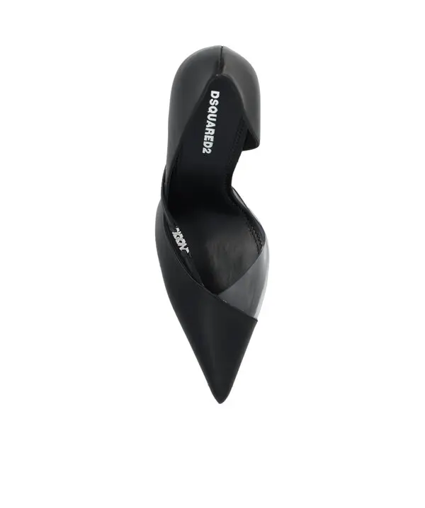 Dsquared2 Icon Plaque Stiletto Pumps