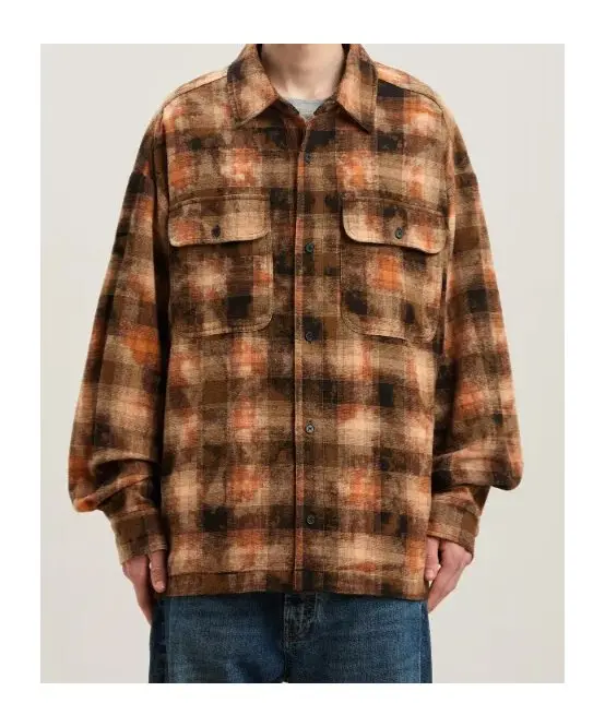 Palm Angels Bear In Mind Checked Shirt