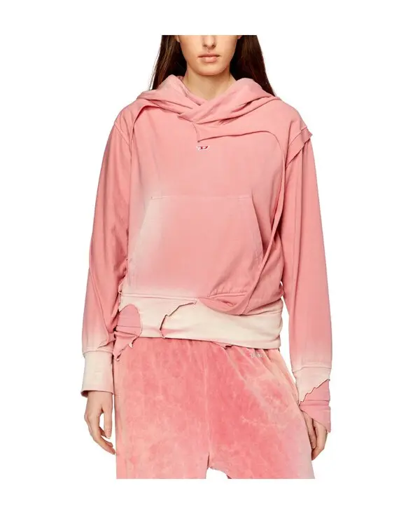 DIESEL® F-maite Destroyed Hoodie