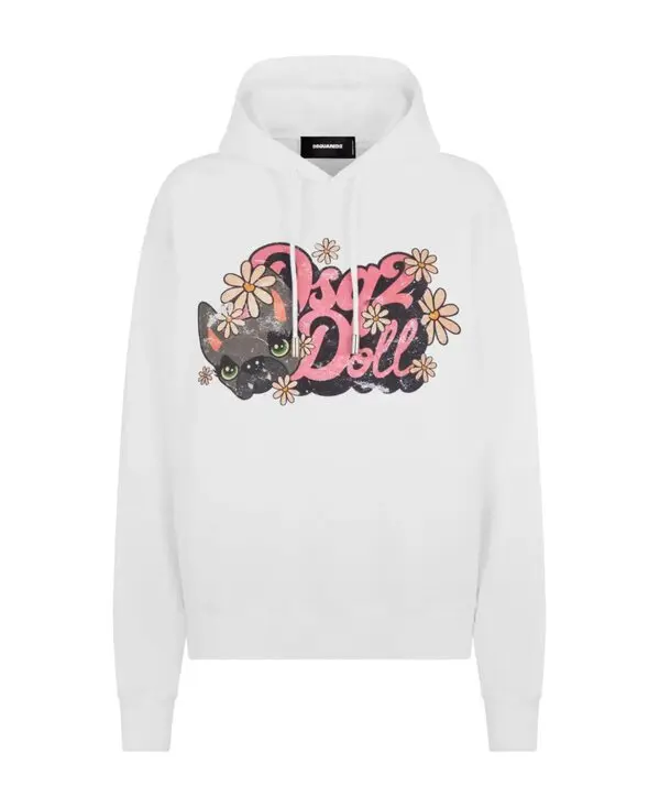 Dsquared2 Hilde Doll Cool Fit Hoodie