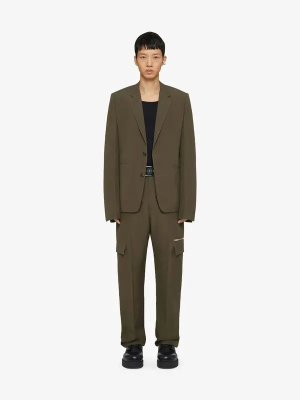 Givenchy Slim Fit Jacket In Wool