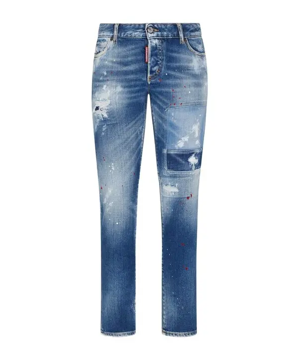 Dsquared2 Jennifer Distressed Skinny Jeans