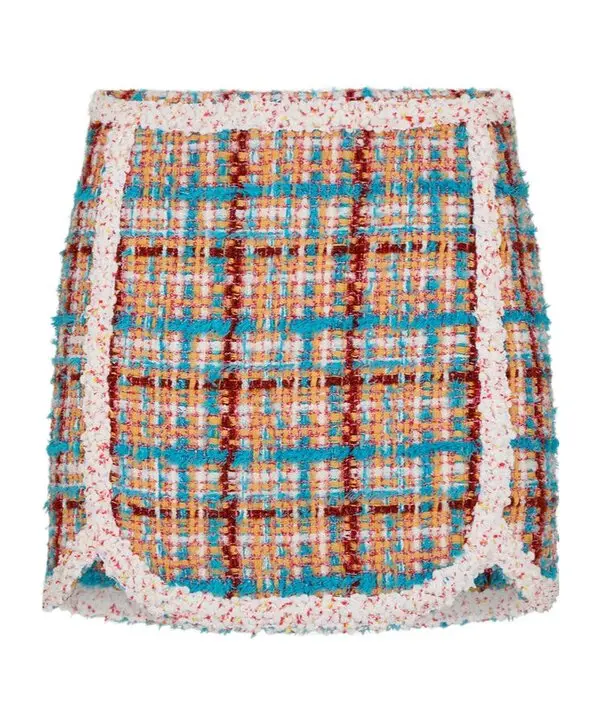 Dsquared2 Upper East Side Bouclé Miniskirt