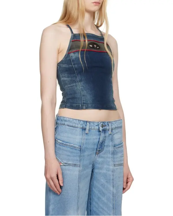 DIESEL® De-pilu-s Denim Top