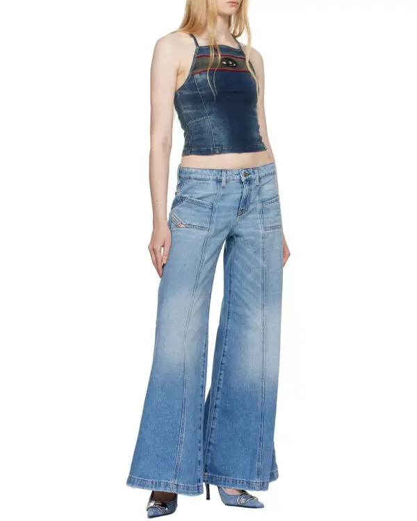 DIESEL® De-pilu-s Denim Top