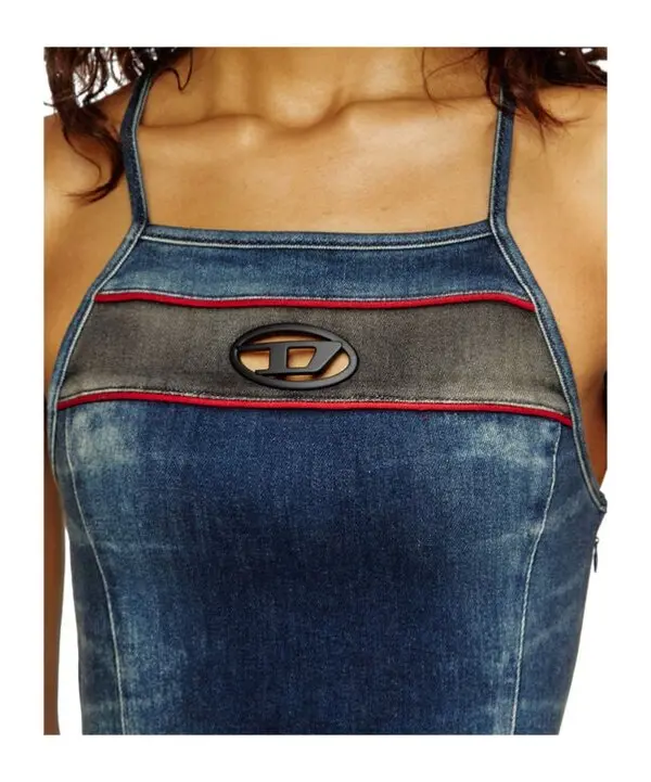 DIESEL® De-pilu-s Denim Top