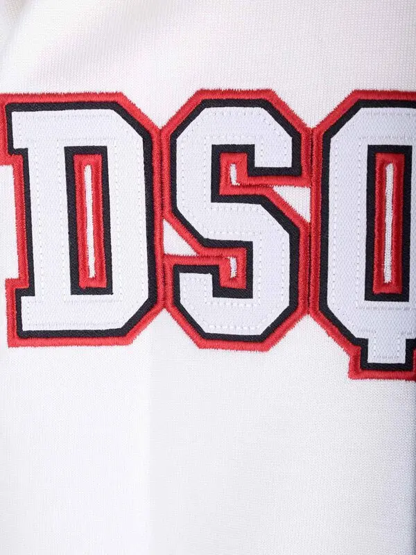 Dsquared2 Logo Embroidered Crewneck T-shirt