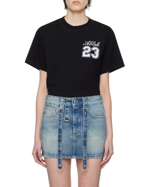 Off-White Crewneck Short-sleeved T-shirt