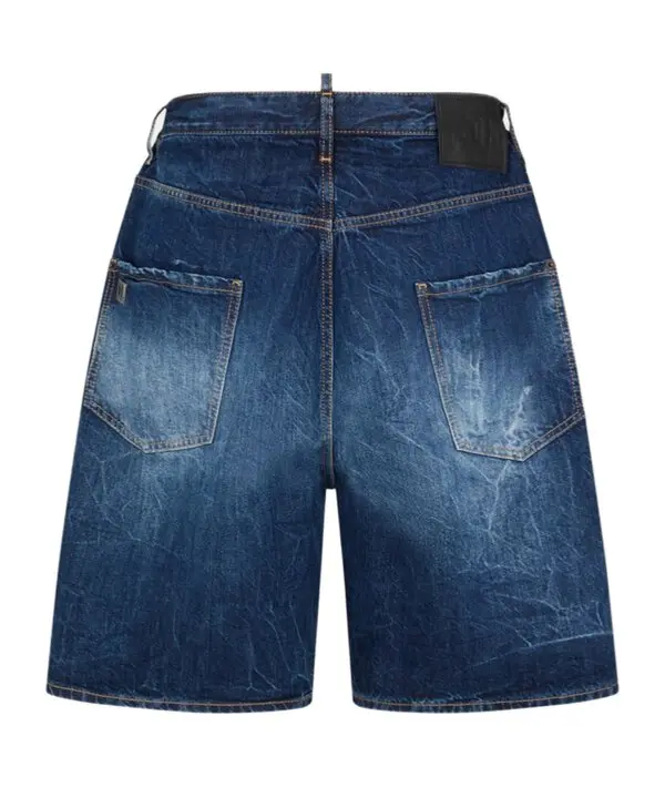 Dsquared2 Icon Mid-rise Denim Shorts